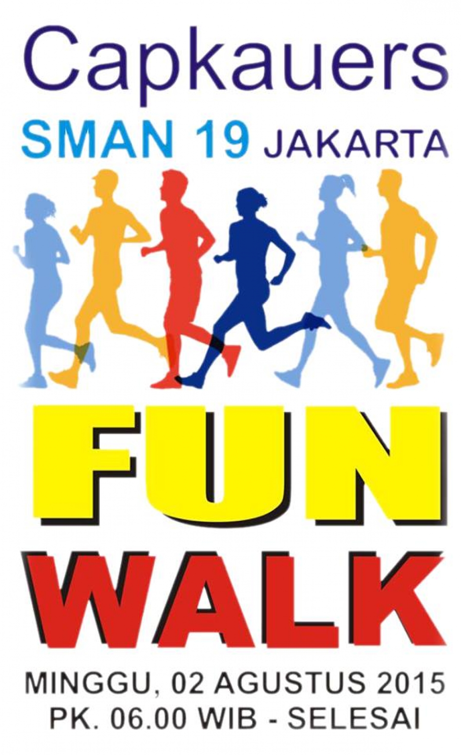 Fun Walk 49 Tahun SMAN 19 Jakarta – Alumni SMAN 19 Jakarta